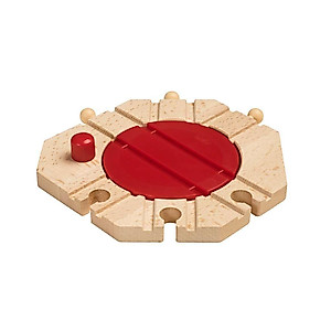 BRIO World - 33361 Mechanical Turntable | Engaging Train Toy Accessory for Creative Play | Safe for Kids Ages 3 and Up | Compatible with BRIO Railway Toys