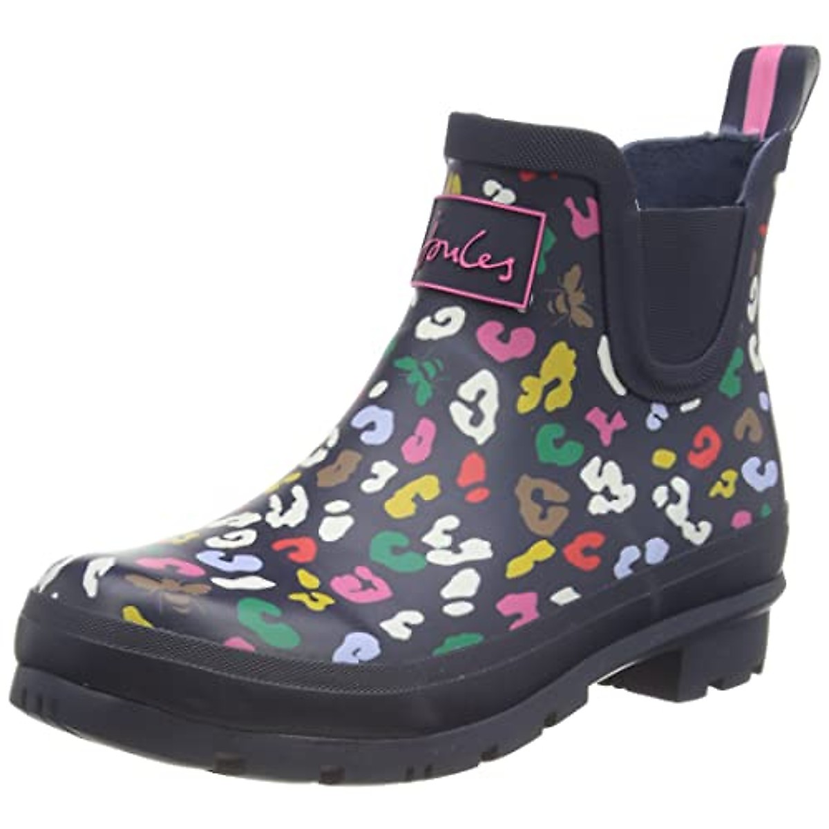 Joules Wellibob Navy Bee Leopard 9 B (M)