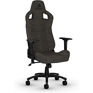 CORSAIR T3 Rush Gaming Chair Comfort Design, adjustable, Polyurethane,Charcoal