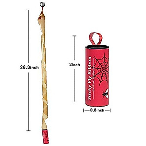 Stingmon 20 Roll Fly Traps Outdoor, Fruit Fly Trap for Indoors, Fly Paper, Hanging Sticky Fly Strips Fly Tape Fly Catcher Fly Ribbon Fly Killer Gnat Traps for Plants Kitchen, Family Farm