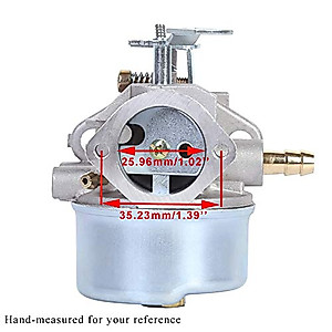 HMSK80 Carburetor for Tecumseh 640349 ST824 640052 ST1032 LH318SA 924082 932101 640052 640054 924050 Ariens ST624 Fits Yard Machines 31AE640F000 31AE665E118 Snowblower