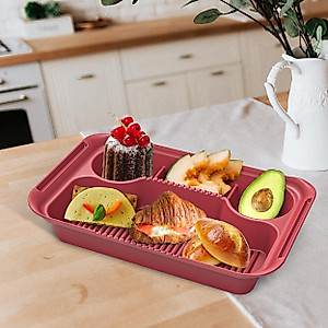 Joviton Home 4PCS Melamine Grill Prep Station Tray Set, Outdoor BBQ Grill Station Accessories for Raw and Cooked Food, BBQ Grill Tools Added