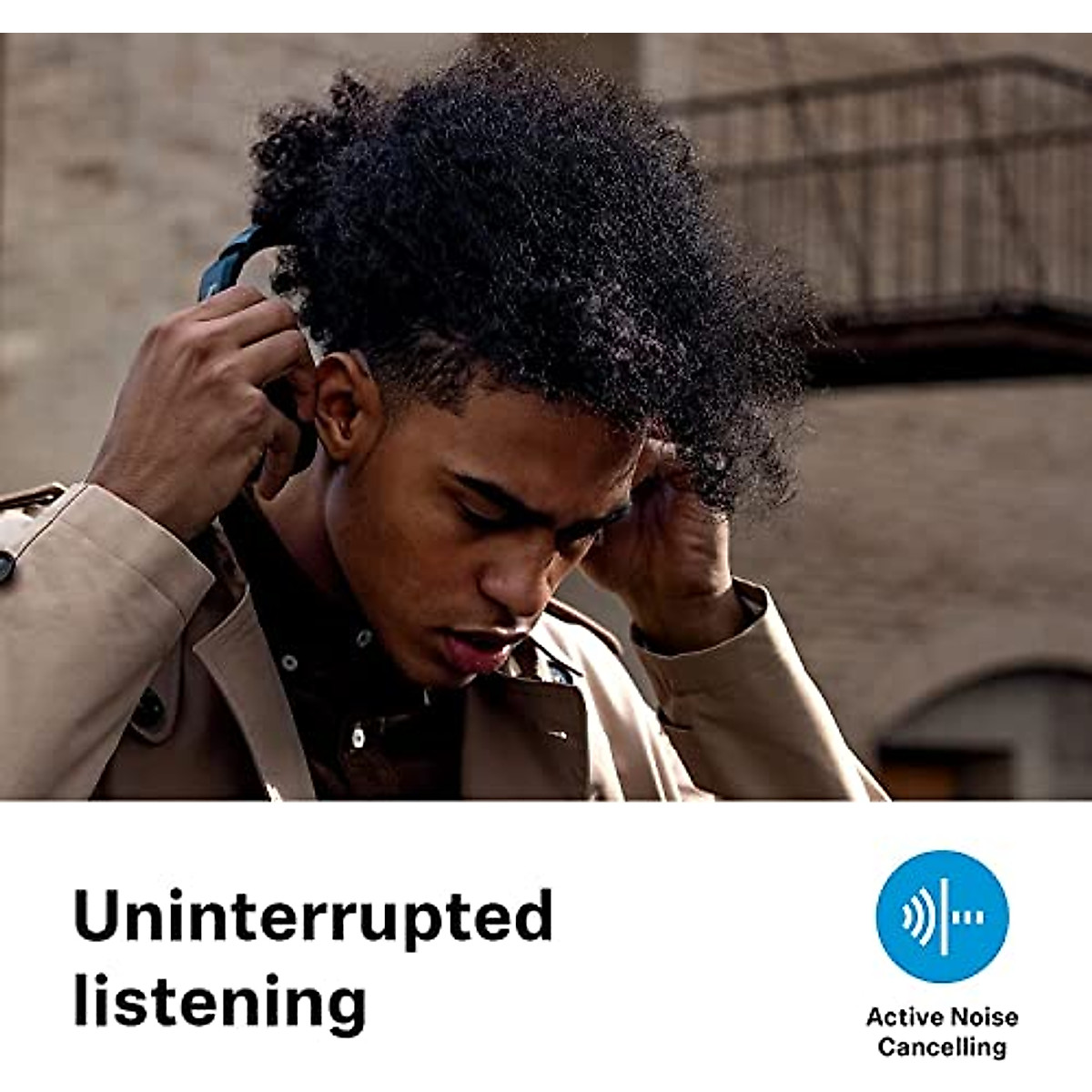 Sennheiser HD 450SE Bluetooth 5.0 Wireless Headphone with Alexa Built-in - Active Noise Cancellation, 30-Hour Battery Life, USB-C Fast Charging, Foldable - Black