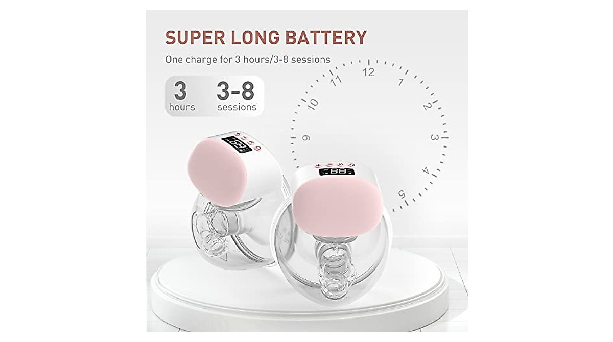 IKARE Hands-Free Double Breast Pump - Portable & Quiet