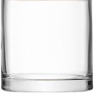 LSA LW19 Lotta Container & Ash Lid H7.5in/Ø7.5in Clear