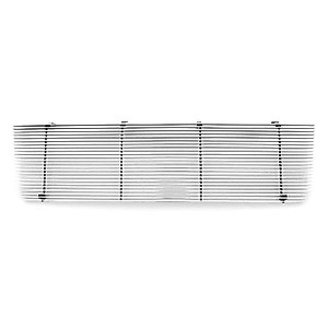 Compatible with Ford Bronco (1992-1998), F-150, Super Duty Billet Grille, Polished, 1 Pc, Replacement - PN #20535