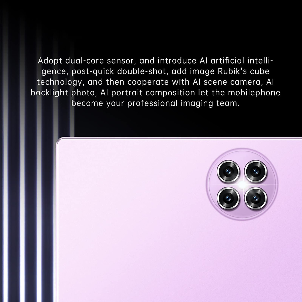 Tablet 10. 1 Inch, Dual Speaker FHD Tablet 2 in 1 with Keyboard for Android 12 for Reading (US Plug)