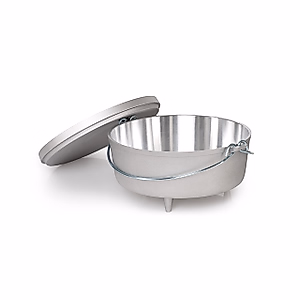 GSI Outdoors Aluminum 12' Dutch Oven | Dutch Oven with Fixed Legs for Camping, Cabin and Home Kitchen