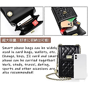 FSD.WG Women Small Crossbody Cell Phone Purse Leather Phone Purse Mini Messenger Shoulder Handbag Wallet