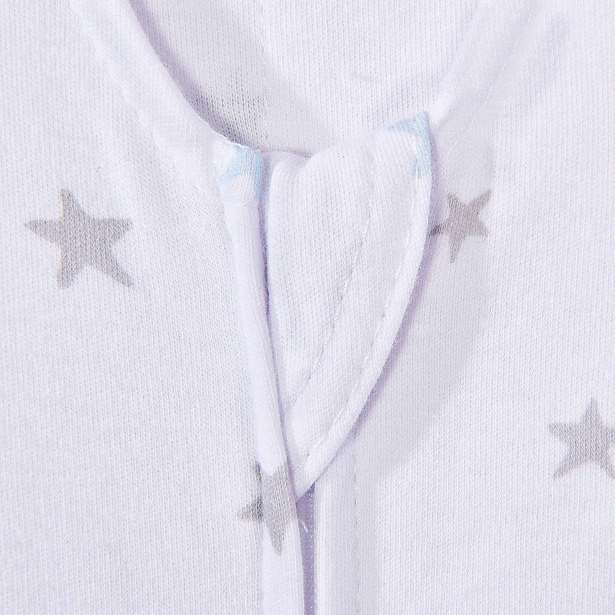 Halo 100% Cotton Sleepsack Swaddle Wearable Blanket, Blue Stars, Newborn