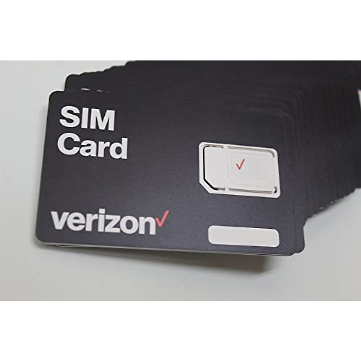 Verizon Wireless 4G LTE SIM Card - All 3 Sizes (3-in-1), Nano/Micro/Standard Sizes (4FF / 3FF / 2FF)