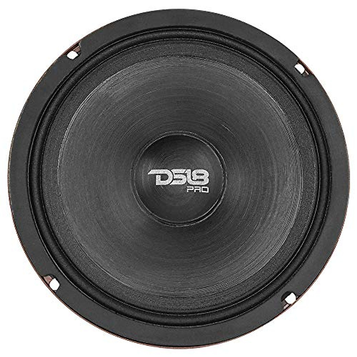 DS18 PRO-SM6.2 Slim Loudspeaker - 6.5", Midrange, Red Steel Basket, 400W Max Power, 200W RMS, 2 Ohms - Premium Quality Audio Speakers - IP66 Water Resistance, Perfect for Motorcycle Applications