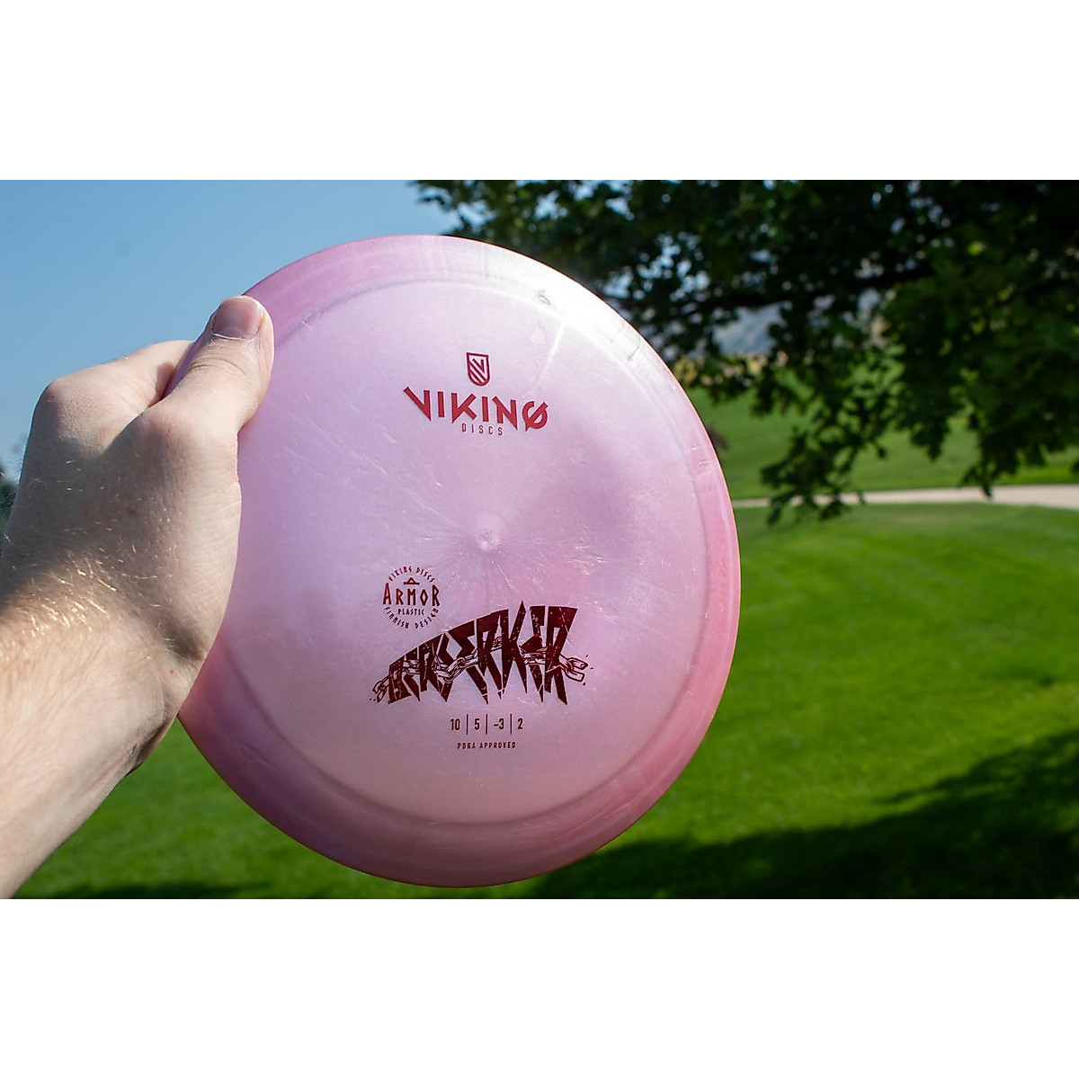 Viking Discs | Berserker | Beginner Disc Golf Driver | Armor Plastic [Colors Vary]