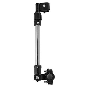 Keenso Umbrella Stand, Baby Stroller MBC Umbrella Stand Pram Retractable Umbrella Holder Stainless Steel and Spare Parts