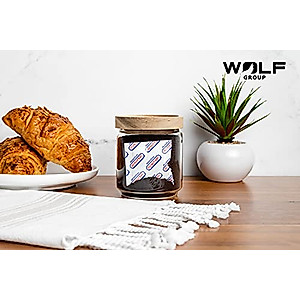 WolfGroup(110-Pack)100cc oxygen absorbers for food storage,food grade oxygen absorbers packets for Home Made Jerky and Long Term Food freshness