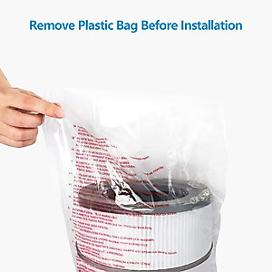 WeGuard True HEPA Filter, Compatible with WeGuard AP-T9/ AP-T10 True HEPA Air Purifier Air Cleaner （1 Pack)