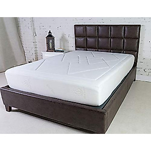 ComfyCozy Dream Weaver Cool Gel Memory Foam Mattress Medium Firm Comfortable 10" Queen Size