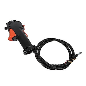 Yardwe 2pcs Lawn Mower Lawn Mower Lever Control The Throttle Control Throttle Trigger Cable Mower Parts Handle Trigger line Plastic Accelerator