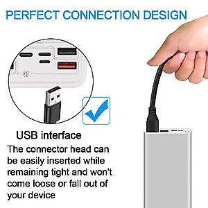 PREMIER ADAPTER PremierAdapter 5.5mm * 2.1mm USB 2A 90cm Black Charger Power Cable Lead 5V 4.5V