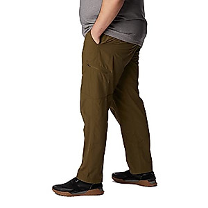 Columbia Men’s Silver Ridge Cargo Pants, Moisture Wicking, Sun Protection, New Olive, 36
