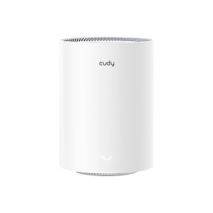 Cudy M1800 2-Pack AX1800 WiFi 6 Whole Home Mesh System Covers up to 5000 Sq. Ft., 5G Gigabit WiFi 6 VPN Router Extender, Parental Control, Open VPN