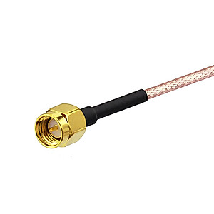 Bingfu 4G LTE Antenna Adapter Splitter Cable SMA Female to Dual SMA Male Cable 15cm 6 inch Compatible with 4G LTE Wireless Router CPE Hotspot Cellular Gateway Industrial IoT Router Mobile Modem