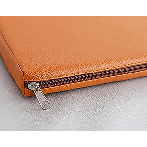 Custom Size Leather Bench Cushion, Luxury Window Seat Cushion Soft Sofa Swing Chair Pad, Non-Slip Waterproof PU Leather Chair Mat for Outdoor,Indoor,Garden,Patio