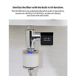 Water N Real-time water quality measurement & sterilizer, temperature measurement device, Shower faucet/water filter, IoT system through self-generation, korea shower solution - Pure Device