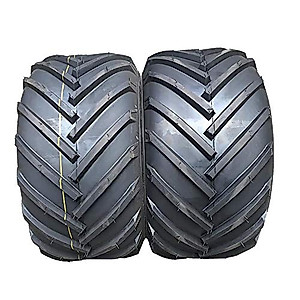 Parts-Diyer 2 PCS 20x10.00-8 Lawn & Garden Mower Golf Cart Turf Tires Tractor Tubeless 4PR