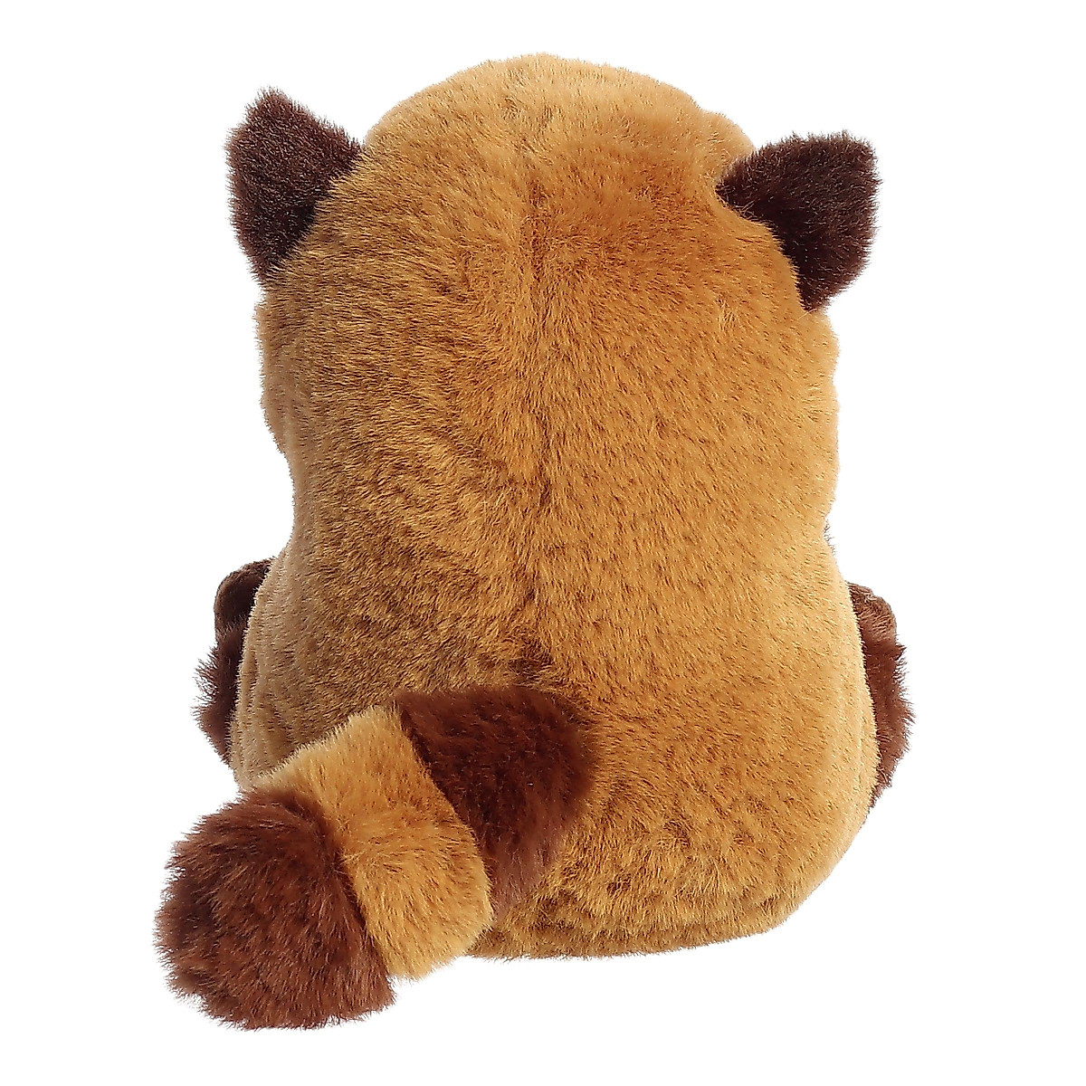 Aurora® Round Rolly Pet™ AKI Red Panda™ Stuffed Animal - Adorable Companions - On-The-Go Fun - Brown 5 Inches