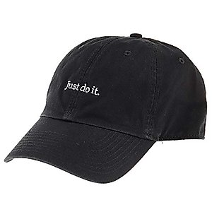 Nike H86 Just Do It Washed Cap Black/White One Size