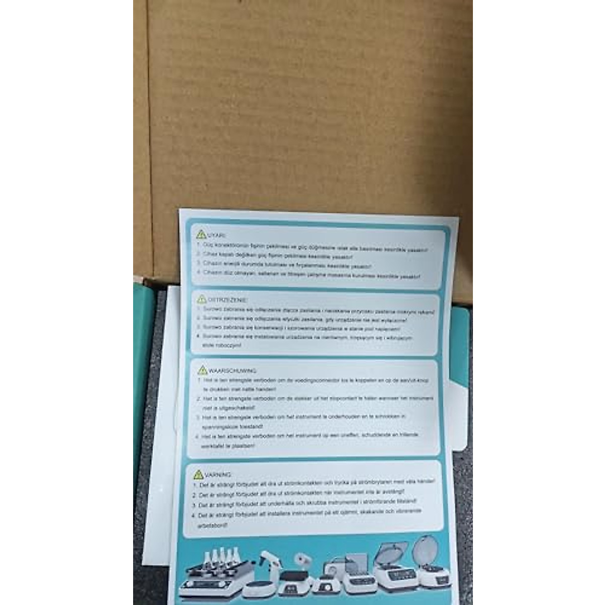 LAB FISH Lab Benchtop Centrifuge Machine 8 x 2ml/5ml/10ml/15ml Capacity Test Tubes,Low Speed 500-5000r/min,Max 3074xg RCF