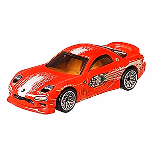 Hot Wheels Fast & Furious: Full Force Re-Release 5 Premium All-Metal Castings Real Riders Wheels in Original Packaging in One Exclusive Bundle Box [Amazon Exclusive]