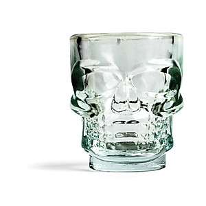 Kikkerland Skull Shot Glasses, Set of 4