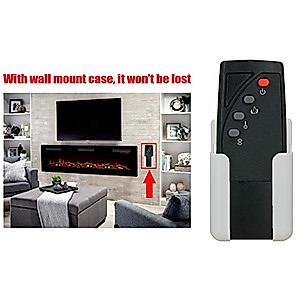 Replacement Remote Control for Twin Star SL-5010-GRY SL-5010-PIS DFI-5010-01 DFI-5010-02 DFI-5010-03 3D Duraflame Electric Fireplace Heater Stove Heater