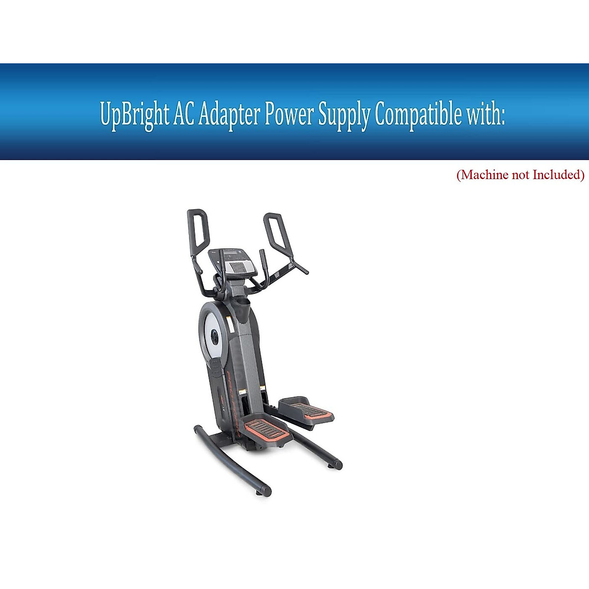 UpBright 9V AC/DC Adapter Compatible with ProForm Cardio HIIT L6 HiiTL6 Cross Trainer Stepper Elliptical PFEL07920 PFEL07920.0 PFEL079200 PFEL07920-INT Pro-Form iFit 9VDC Power Supply Battery Charger