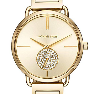 Michael Kors Women's Portia Gold-Tone Watch MK3639