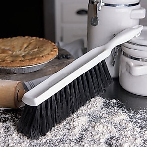 SPARTA 4048100 Flo-Pac Plastic Handle Counter/Bench Brush, Polyester Bristles, 8" Brush Length, 13" Overall Length