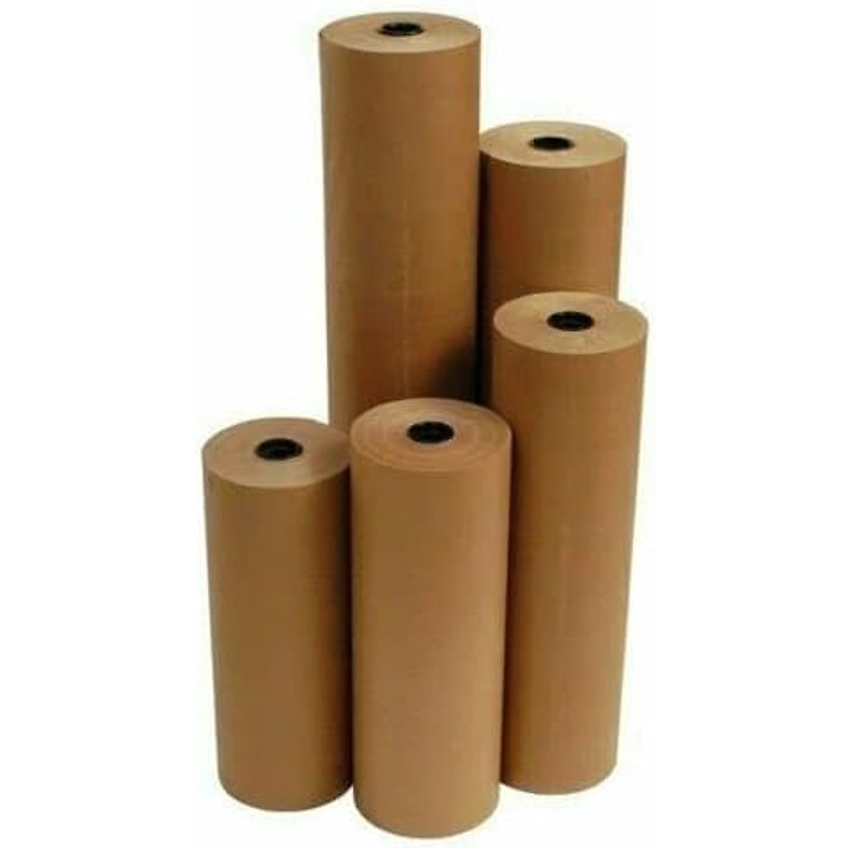 18" 30# 1200' Brown Kraft Paper Roll Shipping Wrapping Cushioning Void Fill