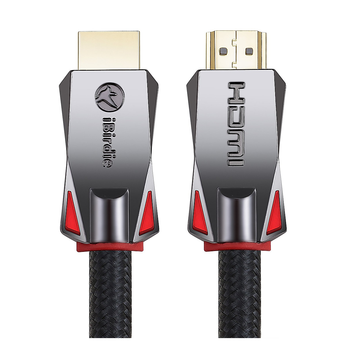 iBirdie 4K HDR HDMI Cable 6 Feet, 18Gbps 4K 120Hz, 4K 60Hz(4:4:4, HDR10, ARC, HDCP2.2) 1440p 144Hz, High Speed Ultra HD Bi-Directional Cord 26AWG