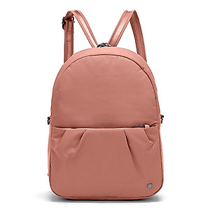 Pacsafe Women's Citysafe CX Anti Theft Convertible Backpack-Fits 11" Tablet, ECONYL Rose