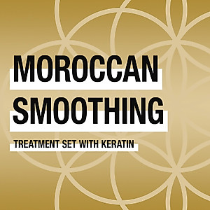 INOAR – Moroccan Smoothing Set for Curly Hair: Deep Cleansing Shampoo & Treatment for Men and Women, Vegan and Cruelty-Free (33.8 oz. Each)