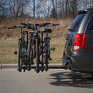 ELEVATE OUTDOOR Hitch-Mounted Tray-Style Bike Rack - 4 Bike