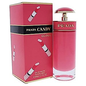 Prada Candy Gloss Eau de Toilette Spray for Women 2.7 Ounce