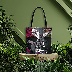 Chainsaw Man Aesthetic Tote Bag for Women and Men Beach Bag Shopping Bags School Shoulder Bag Reusable Grocery Bags