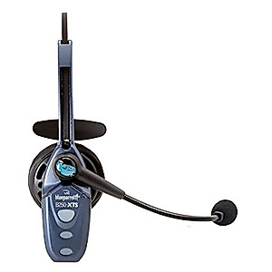 Global Teck Worldwide BlueParrott B250 XTS Bluetooth Headset - Designed for Noisy Environments, Noise Canceling Microphone, Drivers, Truckers - All-Day Talk Time, Audifonos Inalambrico Bluetooth