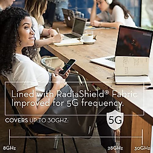 Belly Armor Blanket - Charcoal Mountain Lab-Tested 5G EMF Blanket - Anti-Radiation Smart Blanket and Baby Armor for Pregnant Women and New Born Babies - 100% Cotton - Soft and Lightweight