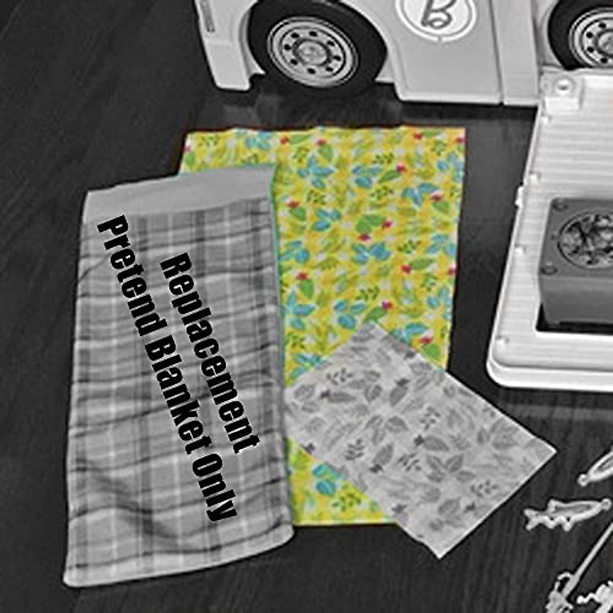 Barbie Replacement Parts Doll Camper - GHL93~3-in-1 DreamCamper Vehicle and Accessories ~ Replacement Blanket