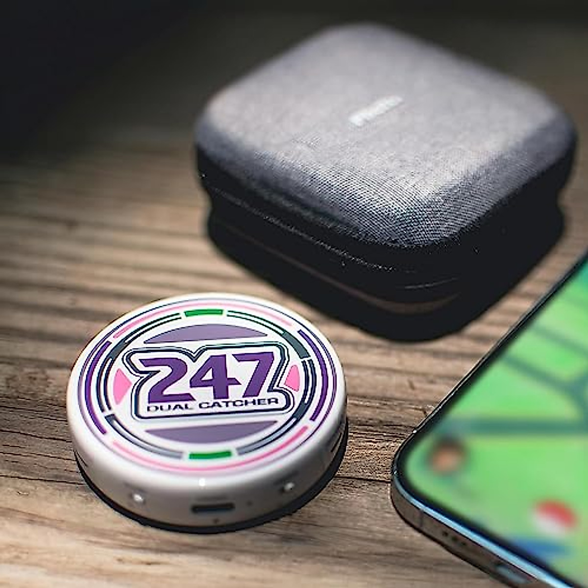 Mcbazel PhotoFast 247 Dual Auto Catcher with Auto-tap, Auto Reconnect, Over 1-Hour Connection Function Compatible with iOS & Android