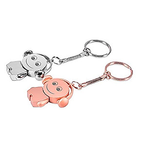 Novelty Cute Cartoon Flash Drive 64GB Thumb Drive Pendrive Unique Jump Drive for Data Storage, File Sharing (Rose-Smile)